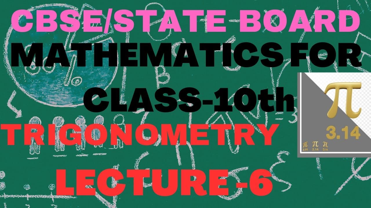 APPLICATION OF TRIGONOMETRY || HEIGHT AND DISTANCE LECTURE - 6 - YouTube