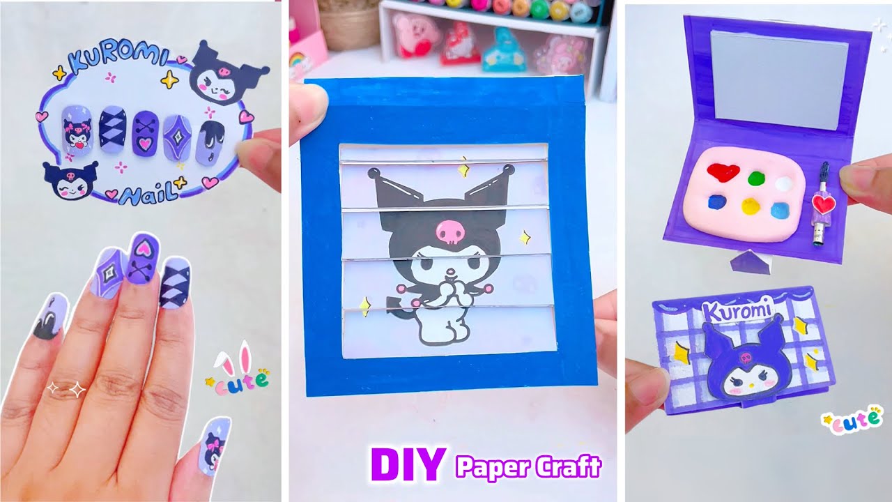 DIY Miniature Crafts Idea / Easy Craft Ideas / school hacks / mini ...