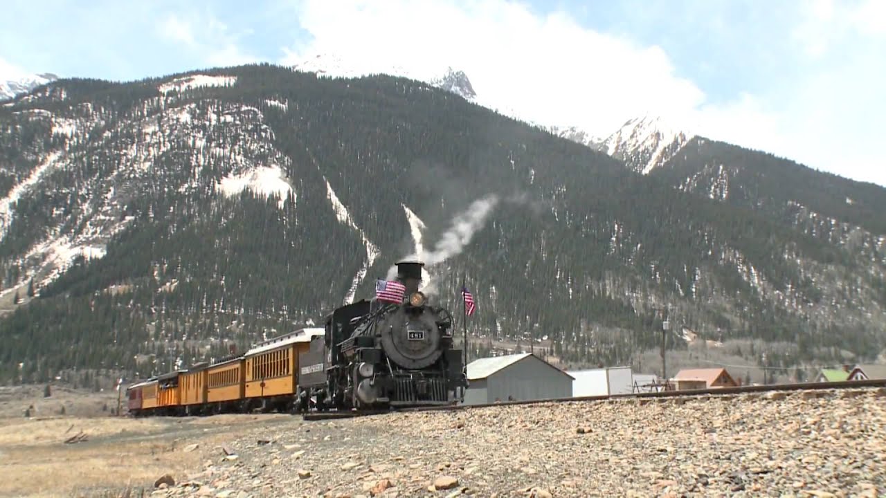 Durango Silverton Narrow Gauge Railroad - First 2010 Silverton Train ...