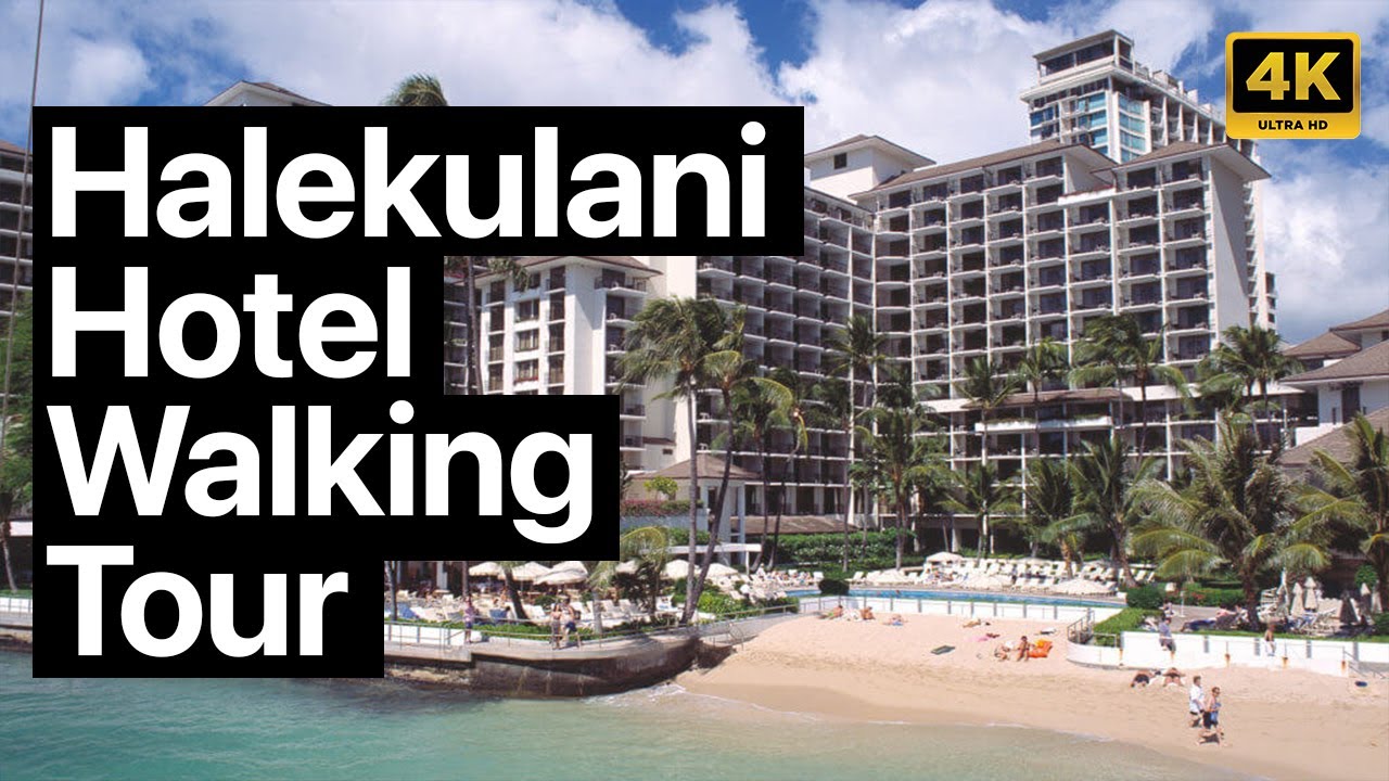 Halekulani Hotel Walkthrough | Hawaii | Waikiki | Honolulu | Walking ...