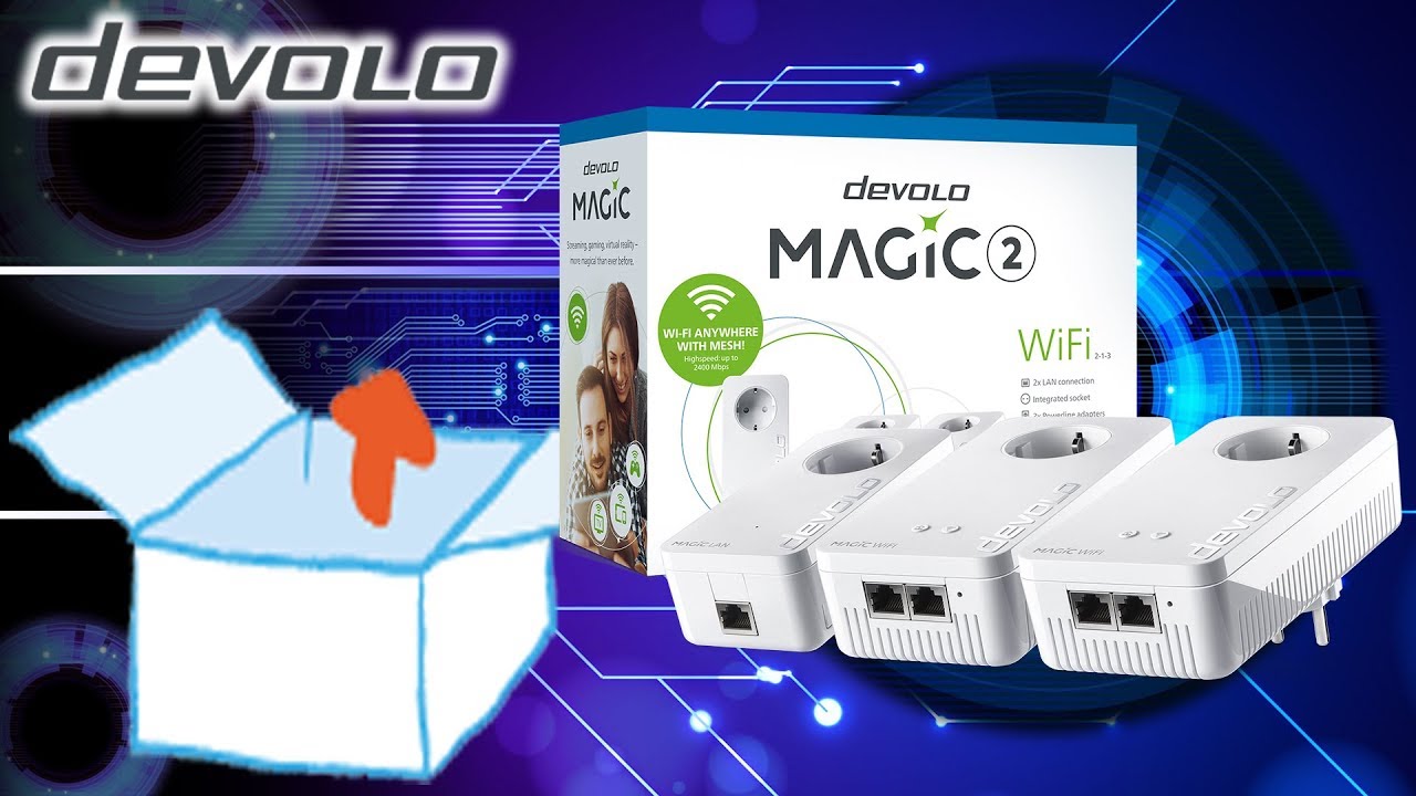 Unboxing | devolo Magic 2 WiFi: Weltweit schnellstes Powerline ...