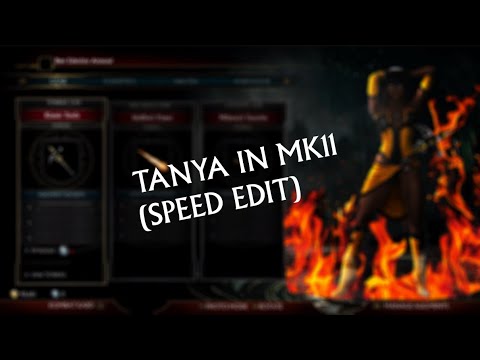 Mortal Kombat 11 - Tanya in MK11 (Speed Edit on Photoshop) - YouTube