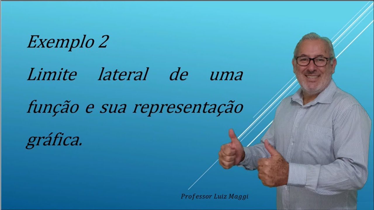 CURSO DE LIMITES LATERAIS - EXEMPLO 2 (EXEMPLO DE LIMITE LATERAL COM ...