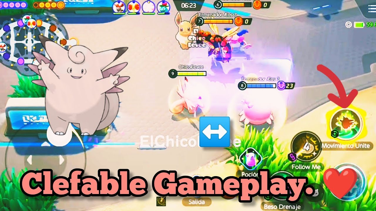 Clefable Unite Copying Other Moves ? 😻 - YouTube