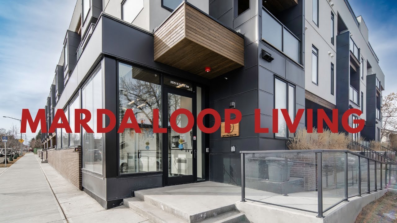 Tour a Trendy Condo in the Heart of Marda Loop - YouTube