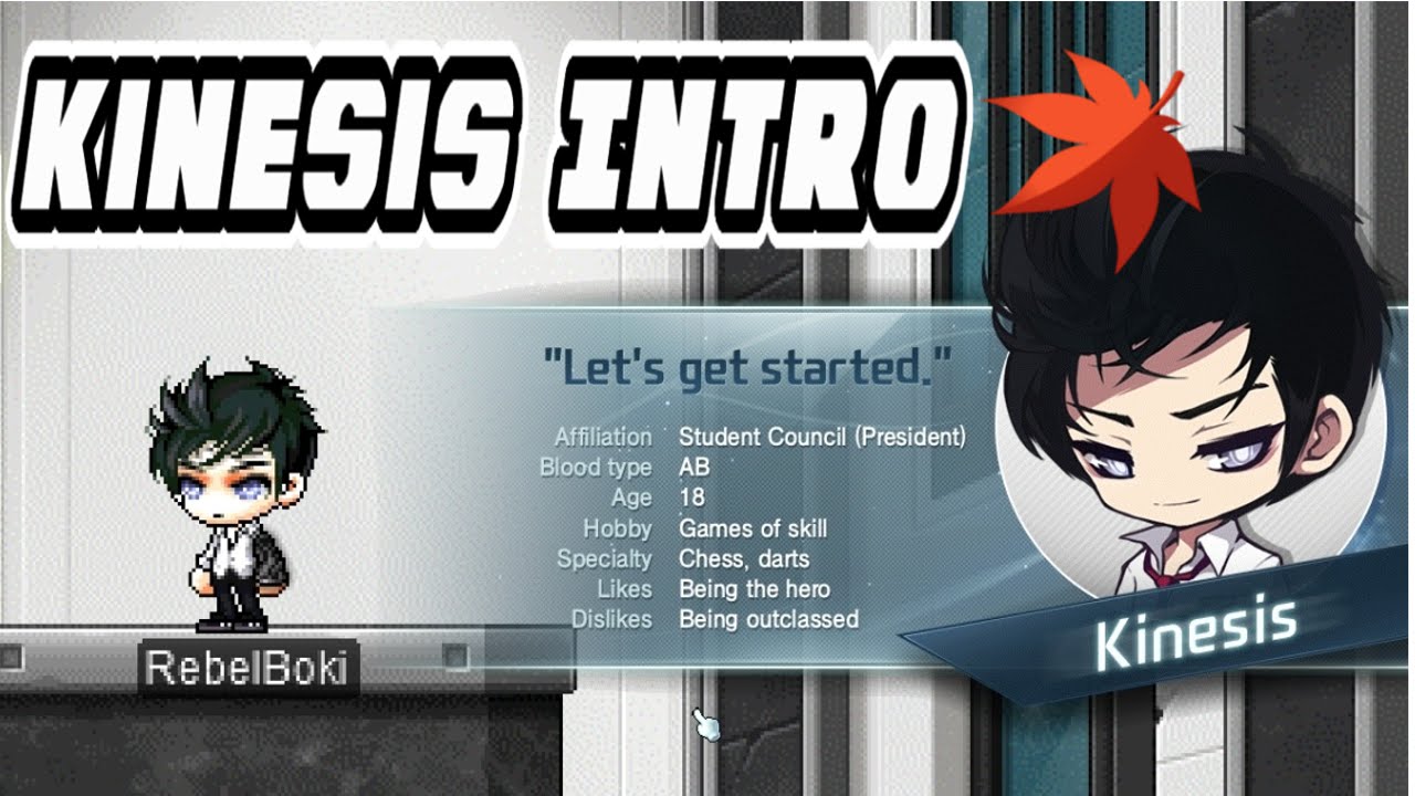 MapleStory Kinesis : DaBoki Style Intro - YouTube