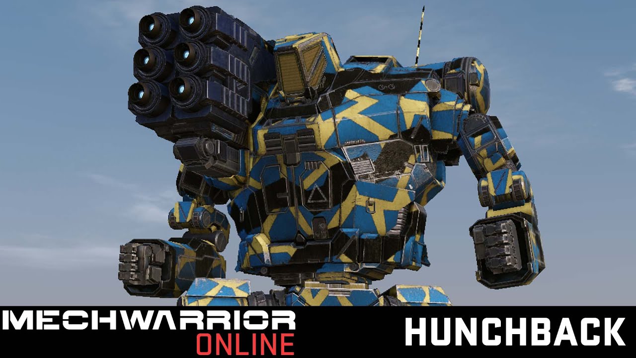 6x LIGHT PPC HUNCHBACK - Mechwarrior Online - YouTube