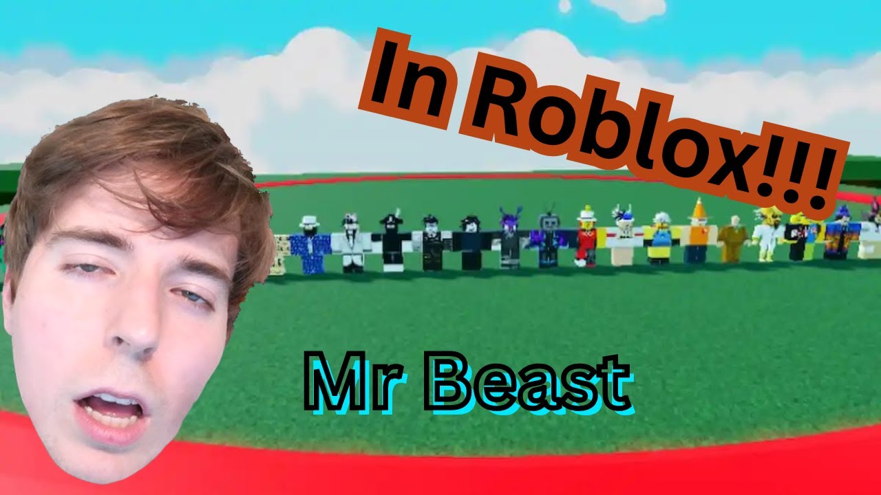 mr beast last to leave the circle challenge in roblox - YouTube