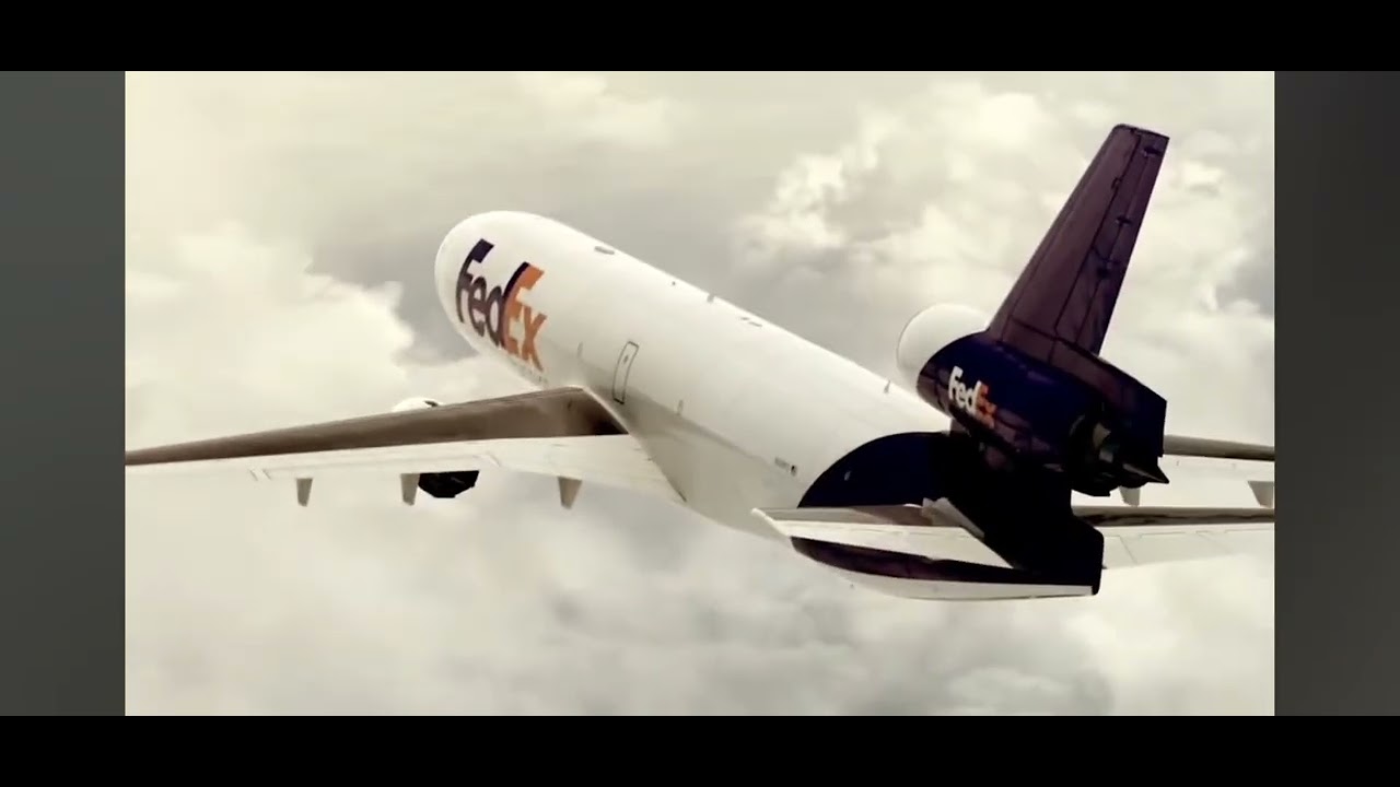 Fedex Flight 80 Crash animation - YouTube