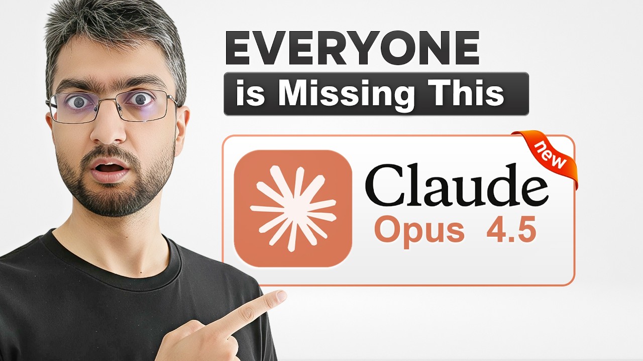 Opus 4.5 Is Cool But THIS Is the Real Update - YouTube