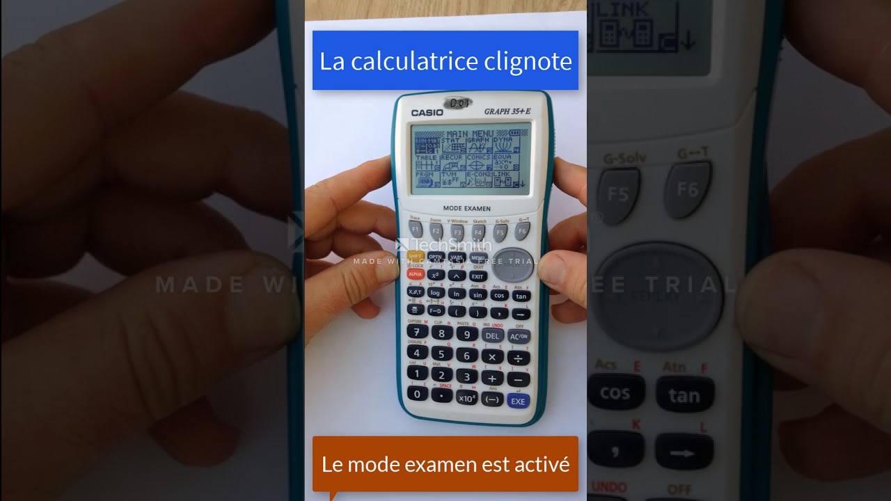 Calculatrice Casio 35+E - YouTube