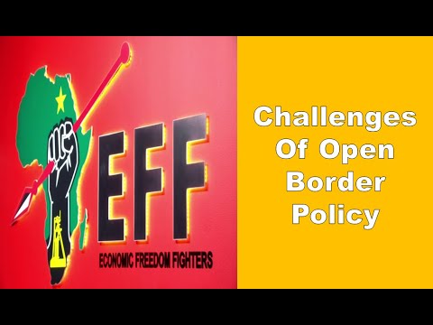 EFF Julius Malema Open Border Policy - YouTube
