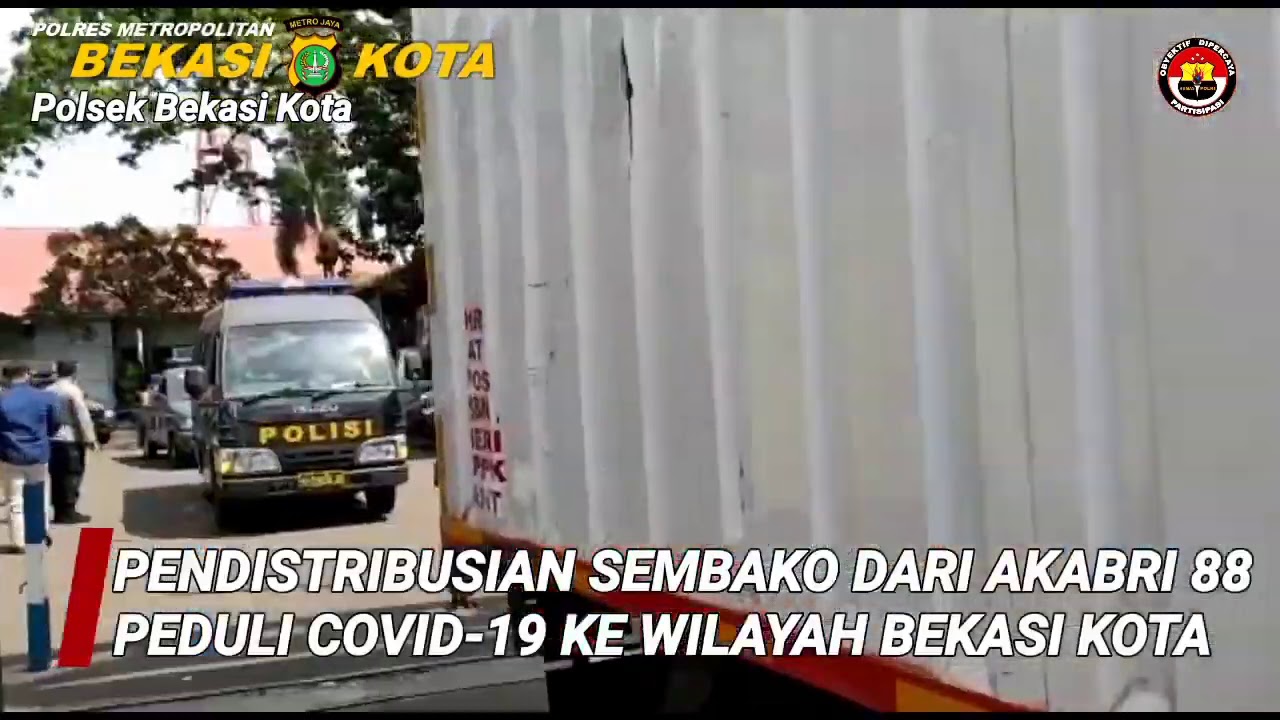 PENDISTRIBUSIAN SEMBAKO DARI AKABRI 88 PEDULI COVID-19 WILAYAH BEKASI ...