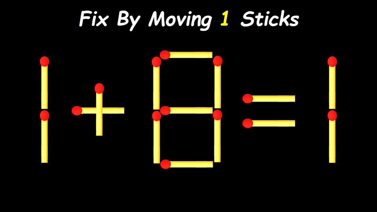 Want to Improve Your IQ? This Matchstick Puzzle is the Answer! - YouTube