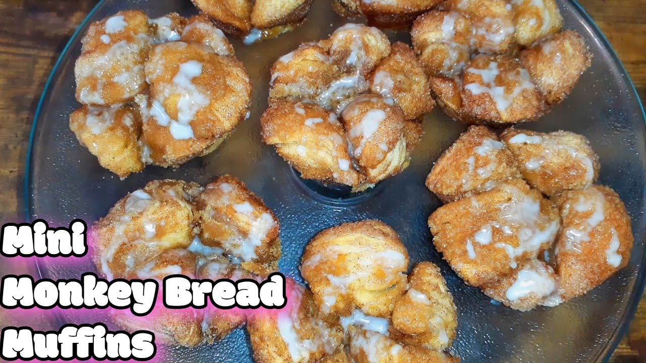 Delicious Mini Monkey Bread Muffins, Quick & Easy Recipe - YouTube