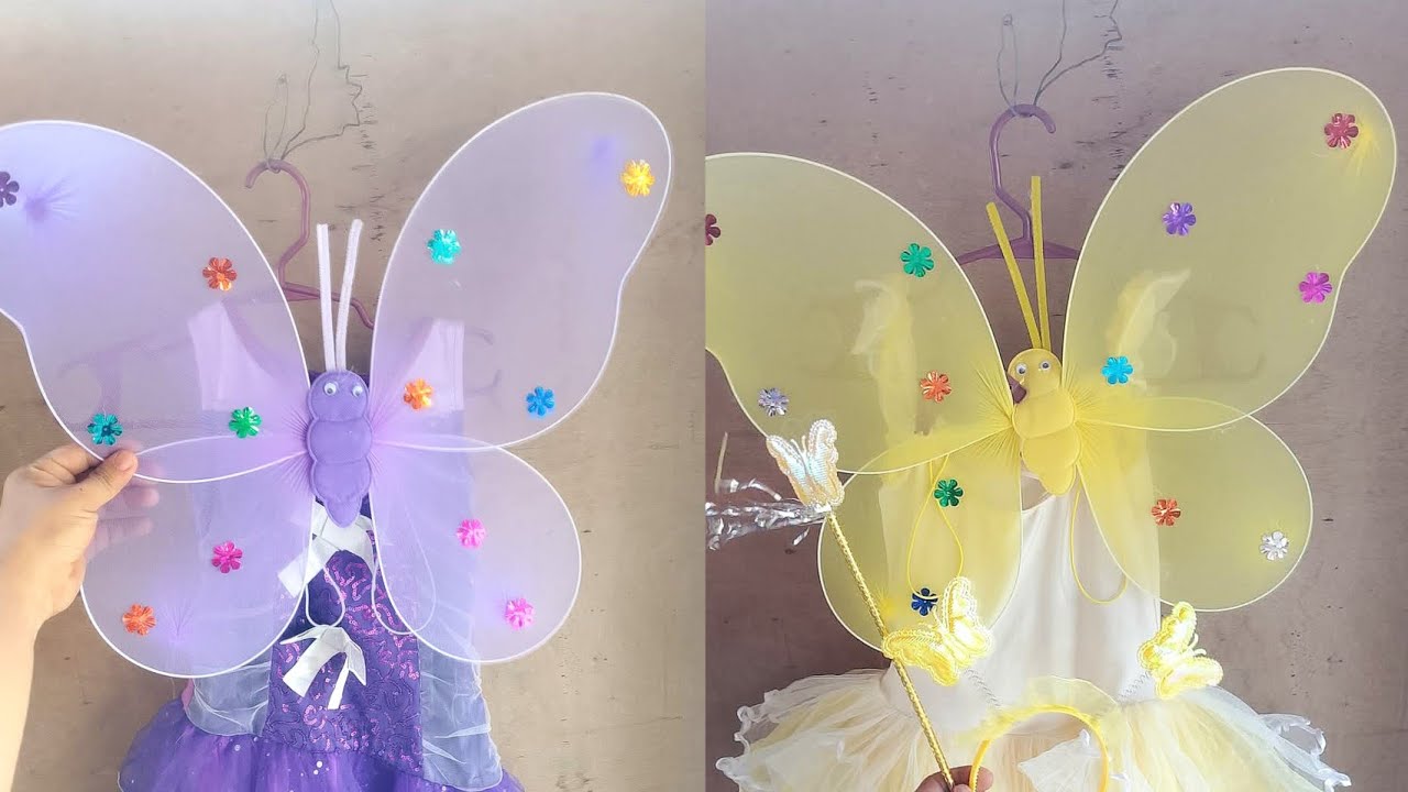 How to make giant butterfly step by step tutorial| DIY giant butterfly ...