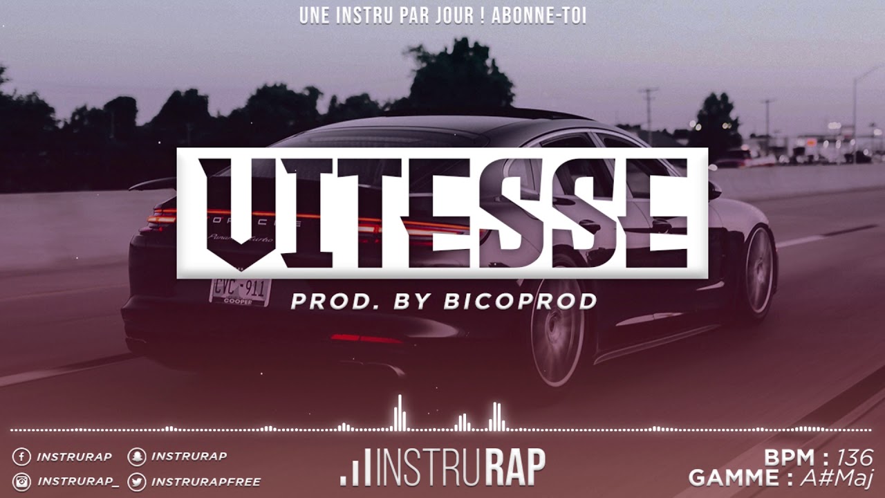 Instru Rap Trap 2020 | Freestyle/Lourd Instrumental Rap - VITESSE ...