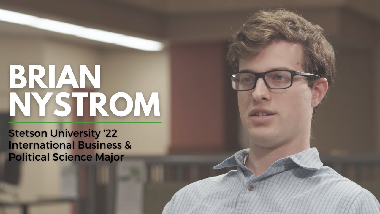 Stetson University Class of 2022: Brian Nystrom - YouTube
