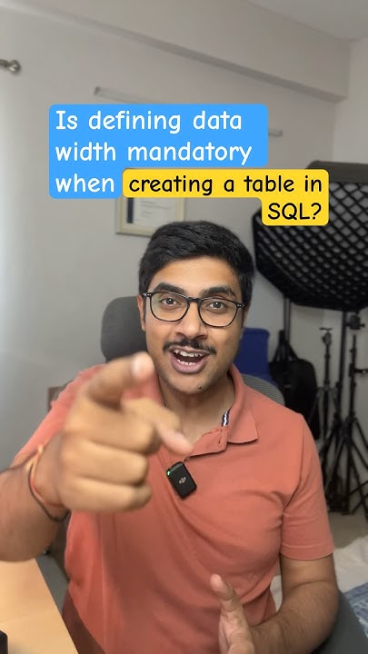 Sql Data Types Explained When Is Data Width Mandatory Sqlforbeginners Learncoding Youtube