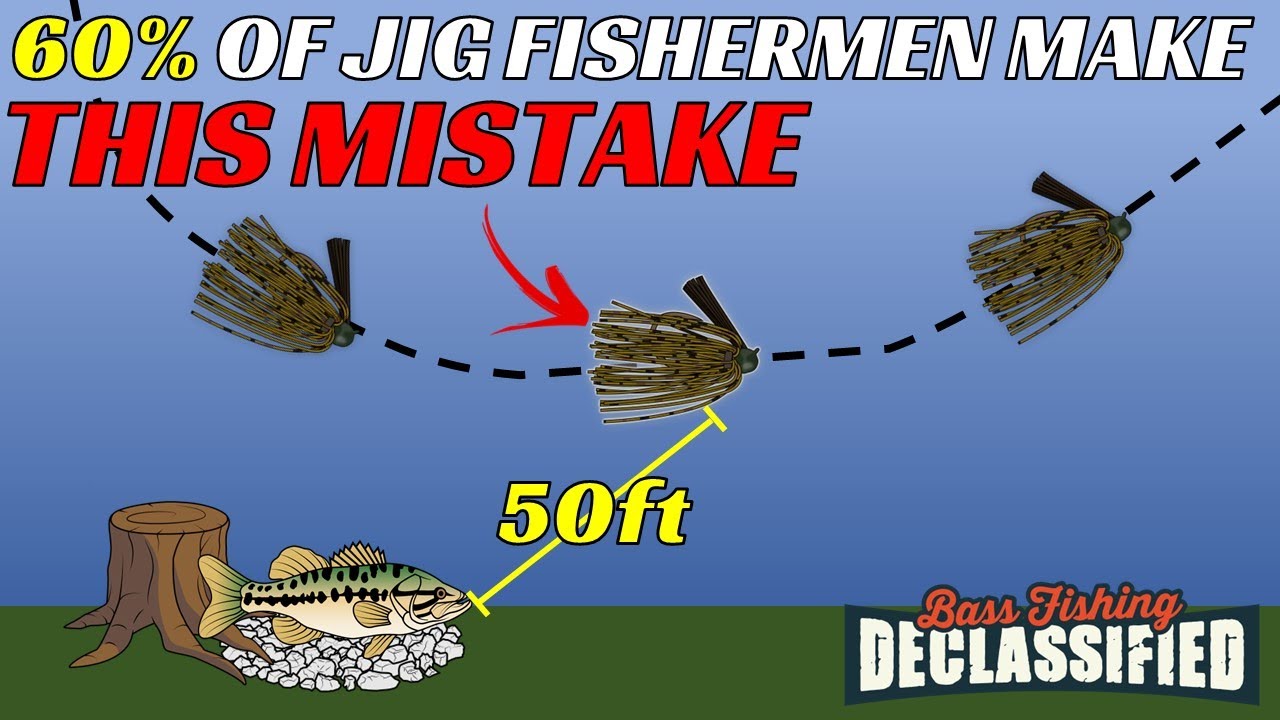 Why New Jig Fishermen Fail to Catch Bass - Common Jig Fishing Mistakes ...