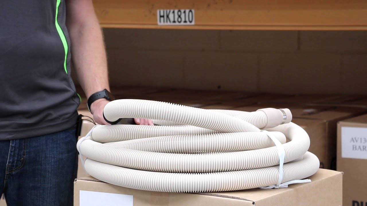 Standard Ducted Vacuum Hose | Aussie Vac - YouTube