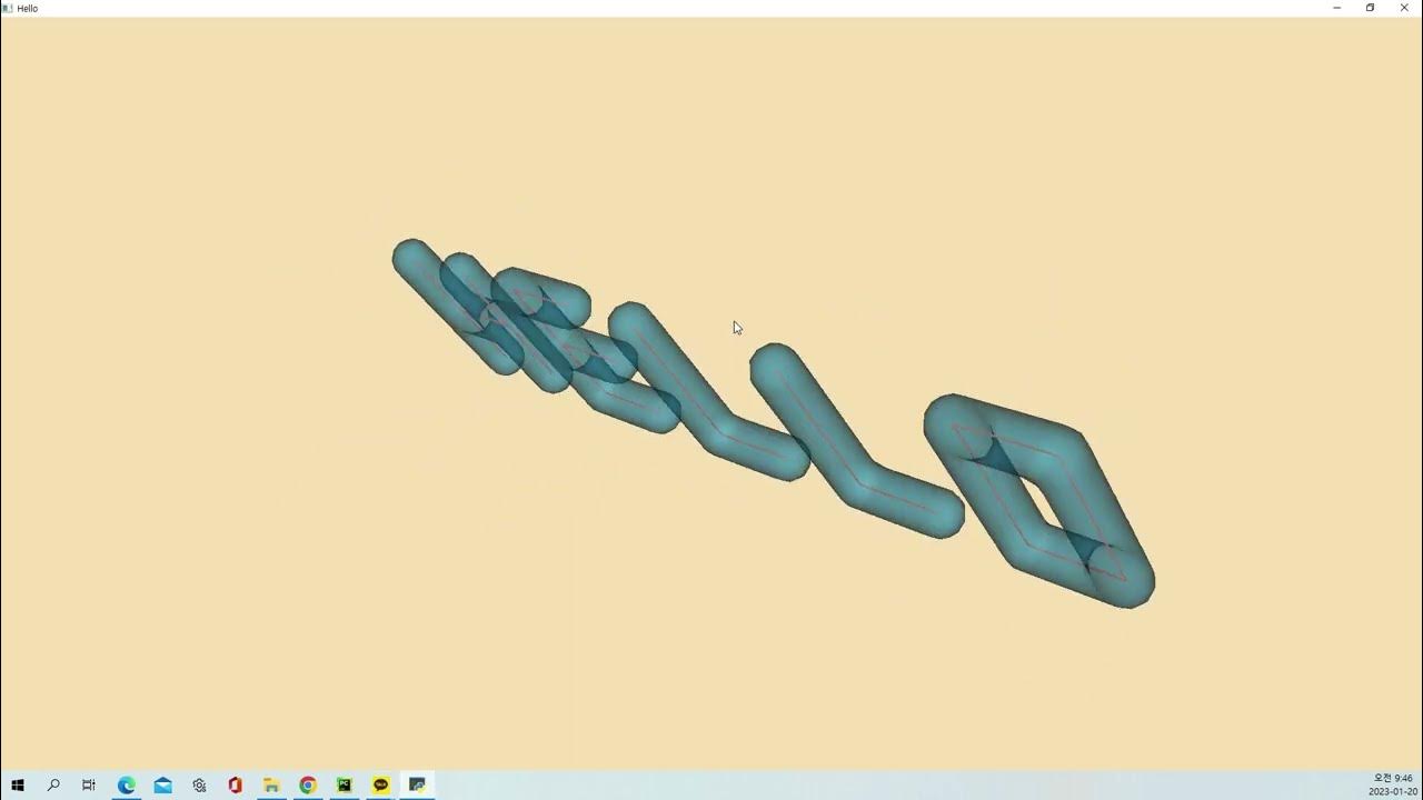 VTK Python Example - Hello - YouTube