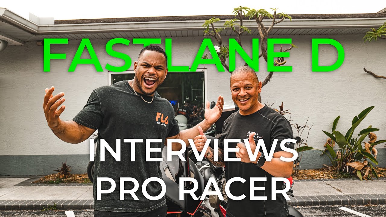 YouTuber FastLaneD interviews retired pro racer and CXO of Motos ...