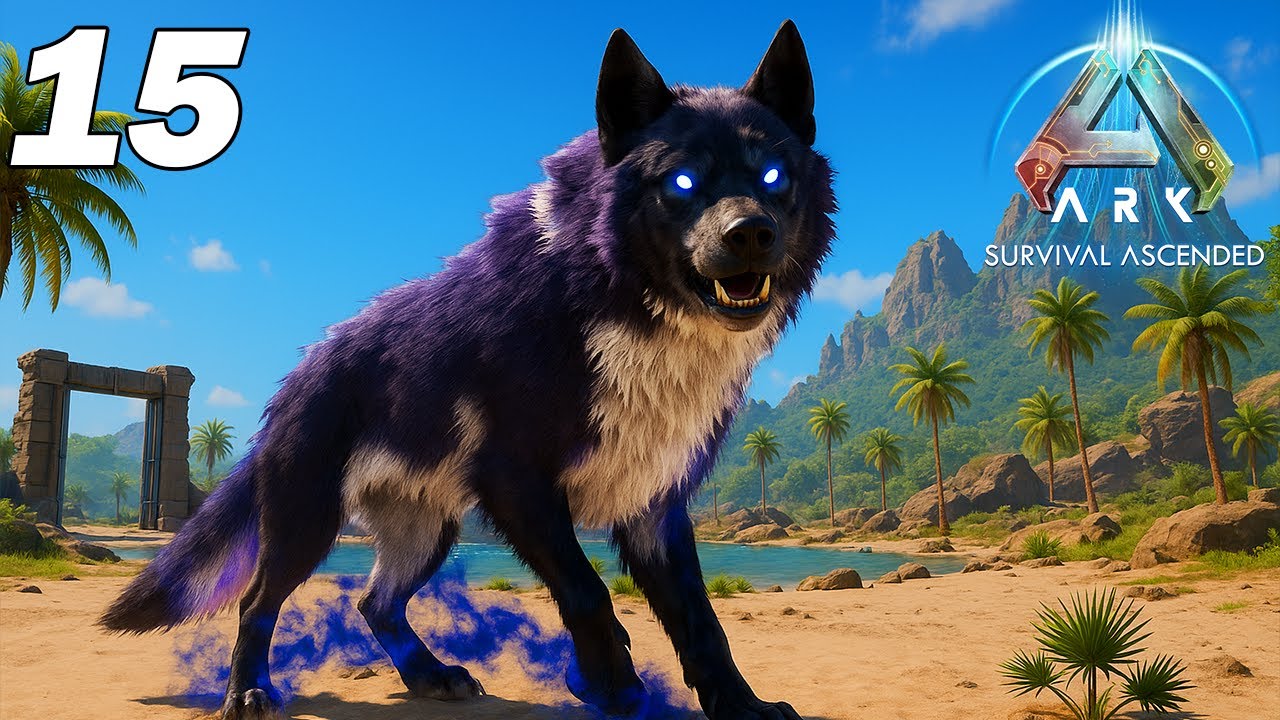 Je capture le superbe Loup Angelic ! Ark Ascended Primal Chaos 15 - YouTube