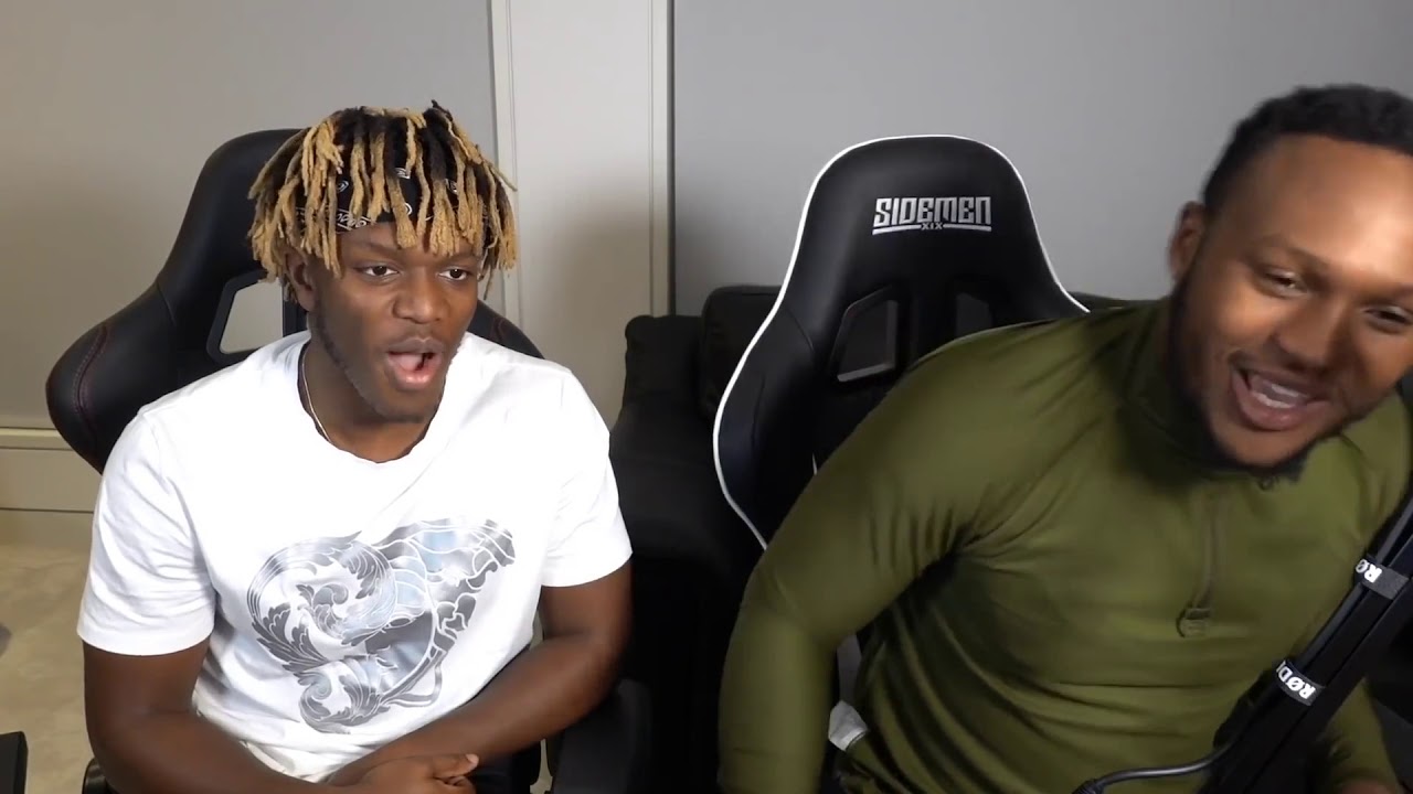 KSI REACTS TO HIS PRO FIGHT VS Z PAUL LOGAN WITH vidal riley - YouTube
