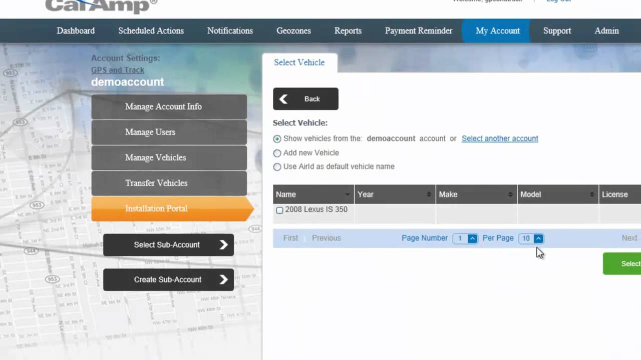 How to upload vehicles into your GPS account - YouTube