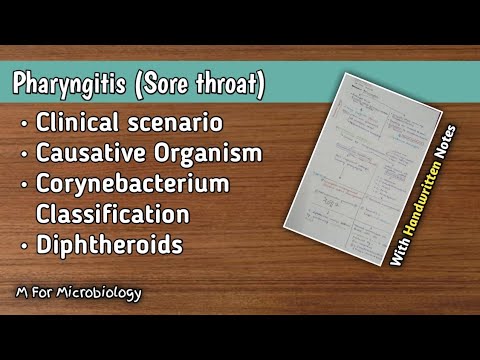 Pharyngitis | Clinical scenario | Causative organisms | Corynebacterium ...