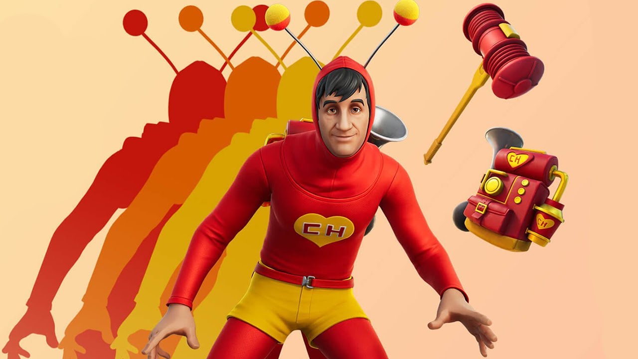 NUEVA SKIN DEL CHAPULIN COLORADO EN FORTNITE - COMO CONSEGUIRLA Y ...