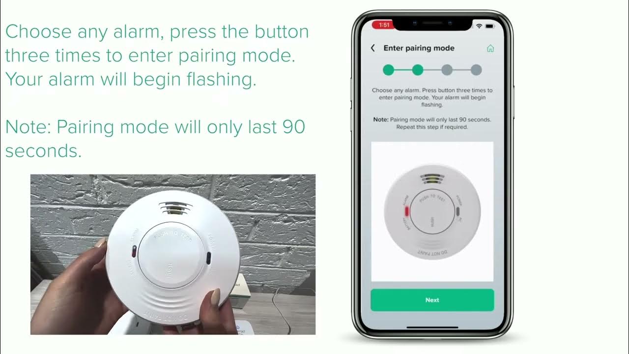 Emerald Alarms SafeLink Pairing Walkthrough Connecting to your Emerald App - YouTube