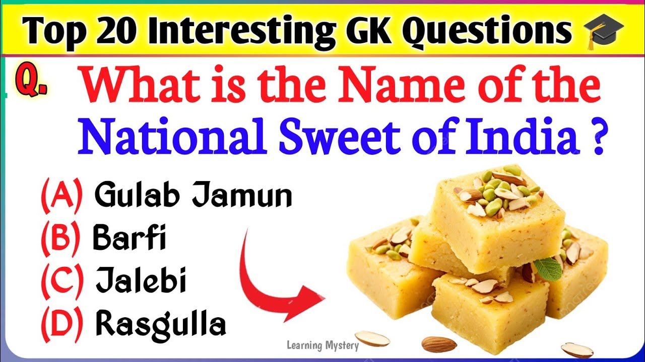 Top 20 Gk Question 🤔| Gk Questions and Answers in English | General ...