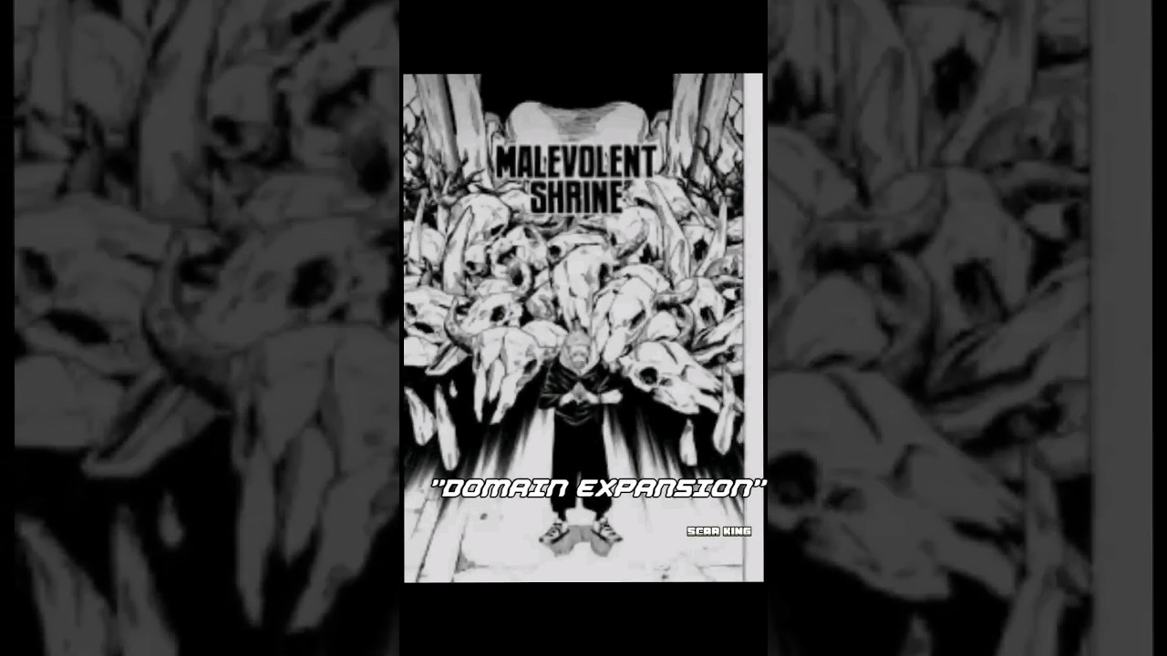 Real Domain Expansion | Jujutsu Kaisen Manga Edit ~ - YouTube