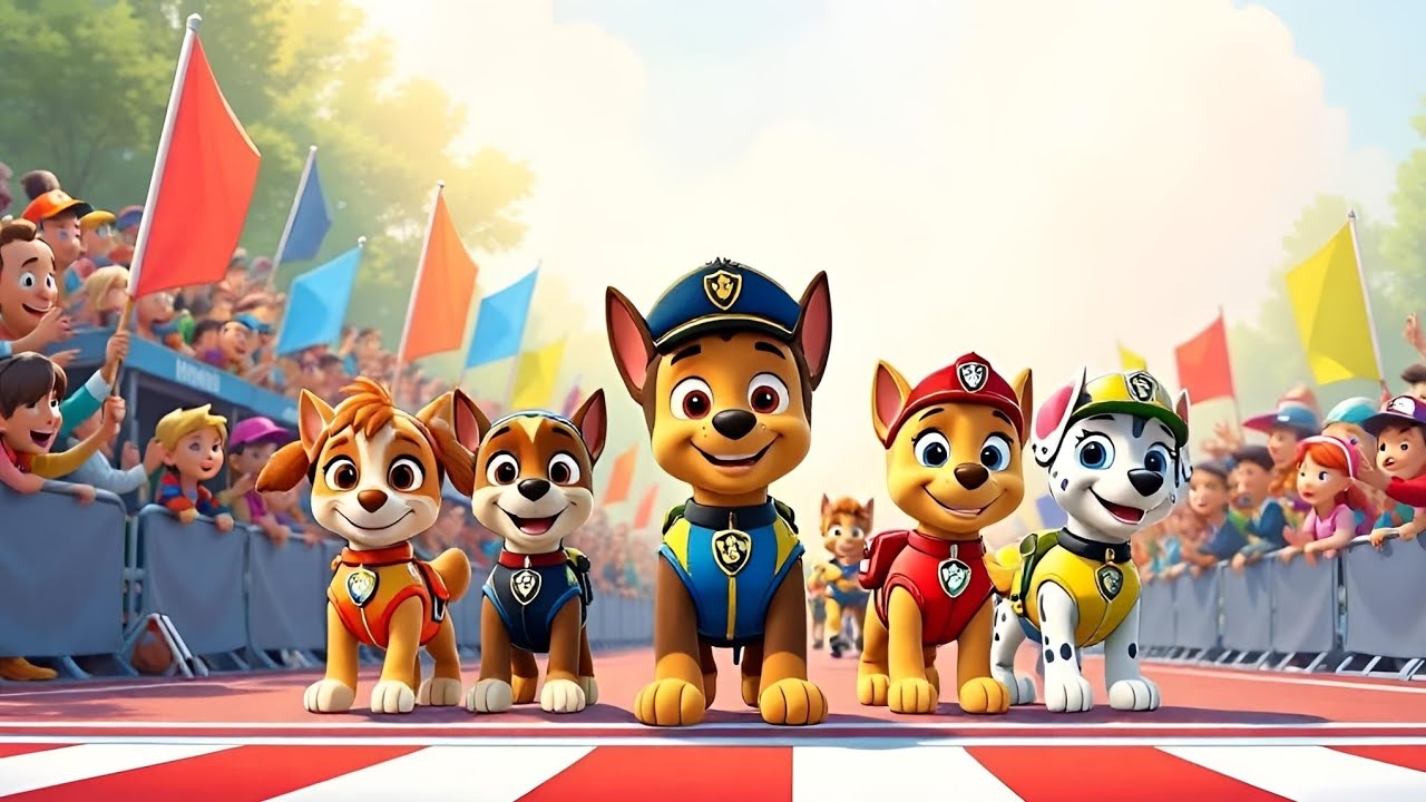 Paw Patrol: Pups and the Great Adventure Race" - YouTube