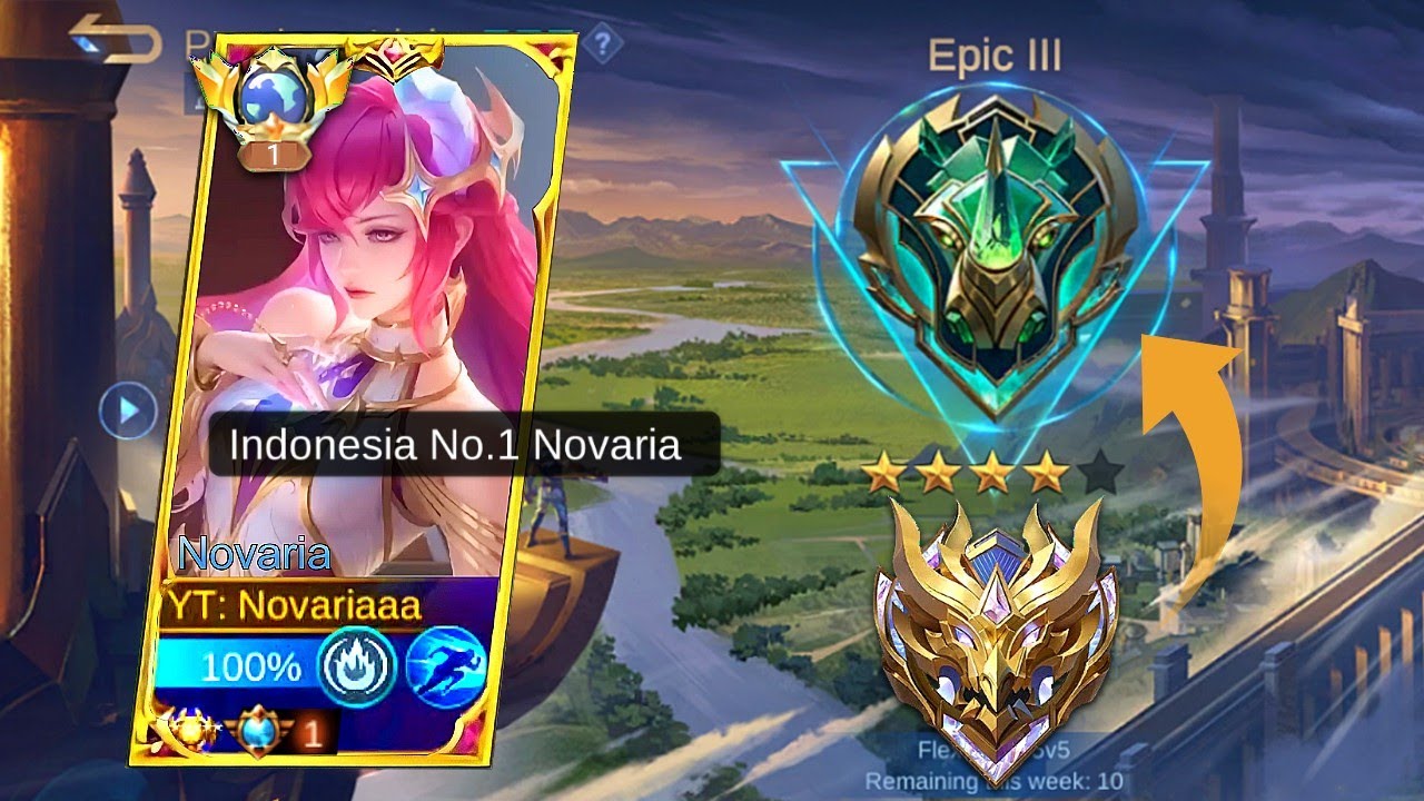 MY NOVARIA FIRST GAMEPLAY NEW SEASON 35 | GLOBAL NOVARIA BEST 1 HIT ...