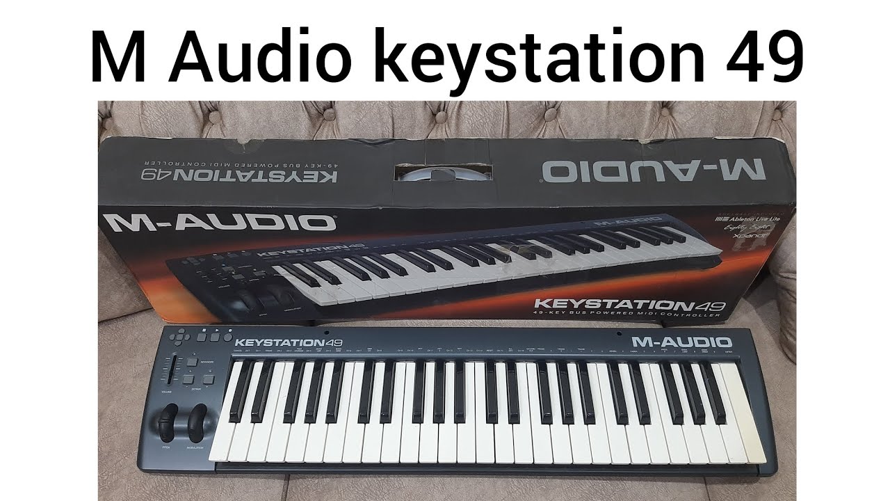 M Audio keystation 49 | M audio keystation 49 setup - YouTube