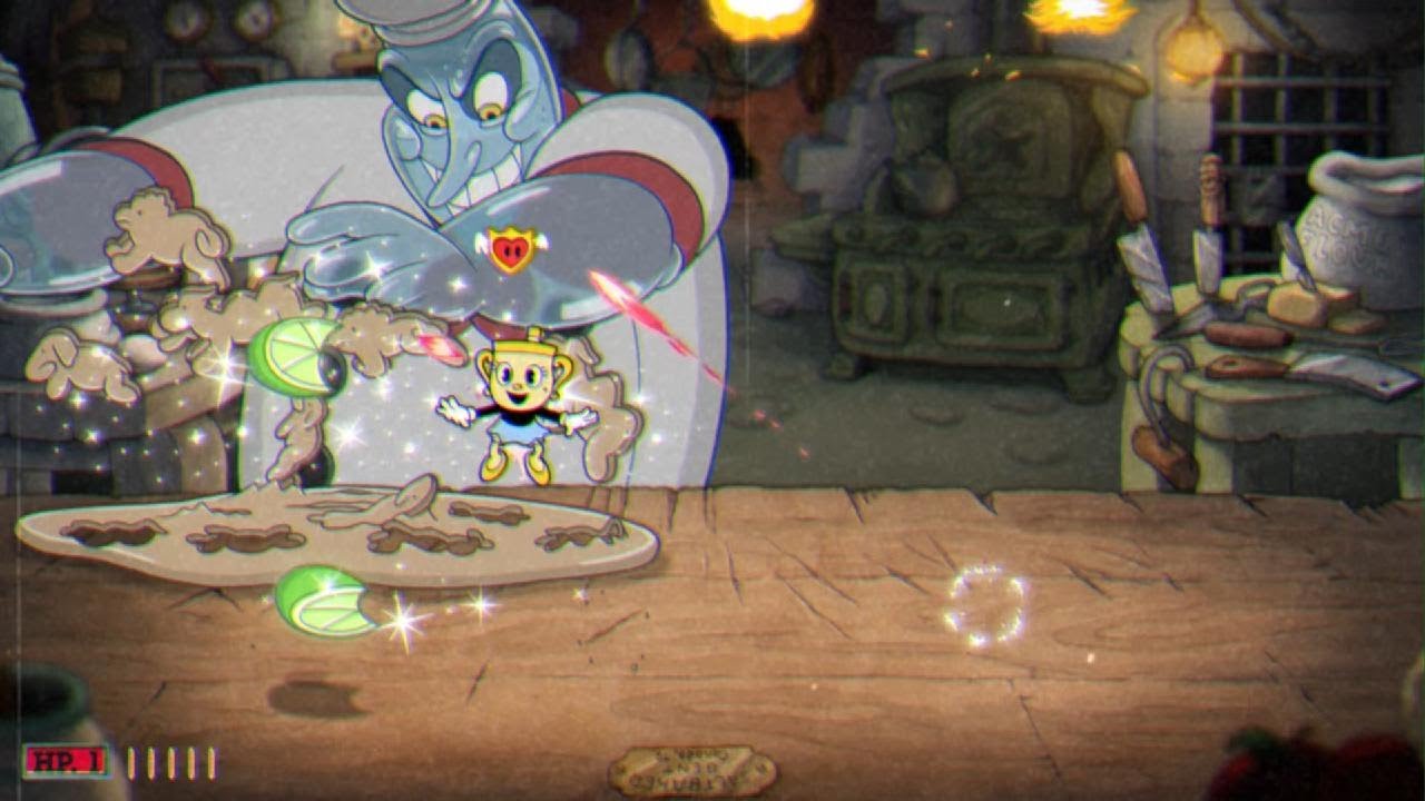 Trying to beat Chef Saltbaker In Cuphead DLC (Expert Mode) - YouTube