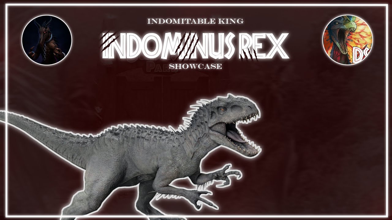 INDOMINUS REX! ALL Animations - Roblox Dinosaur Simulator - YouTube