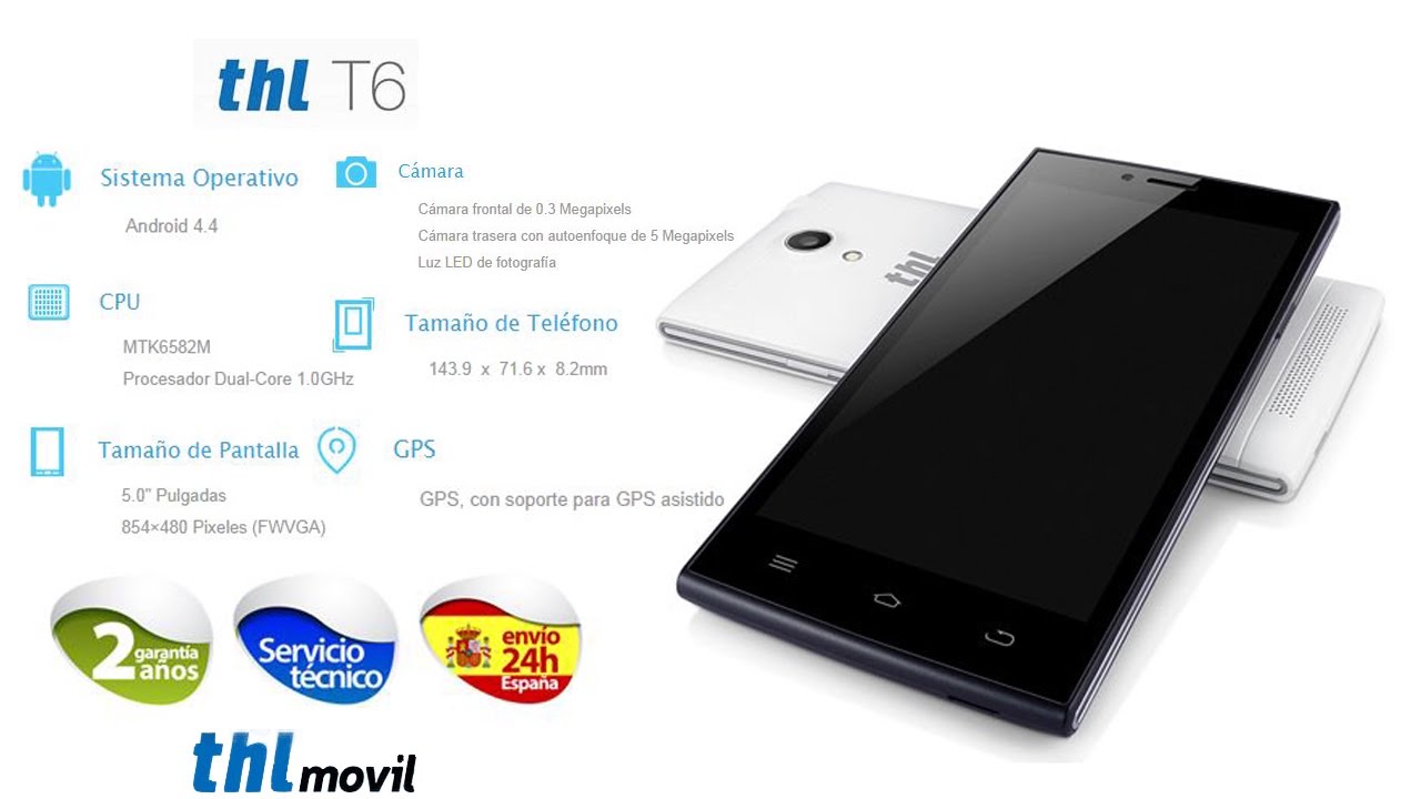 THL T6 Unboxing-Review en español www.ThlMovil.com - YouTube