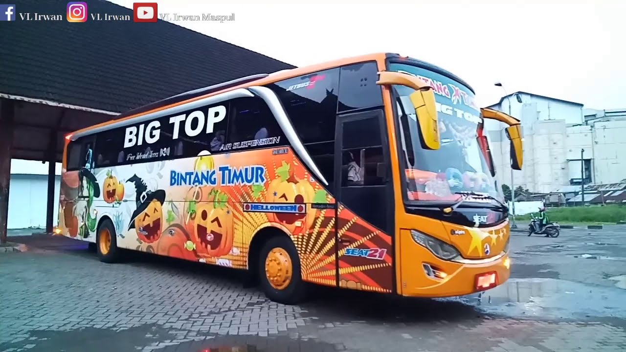 Po bus bintang Timur Big top Akhirnya Muncul di terminal bus mengudang ...