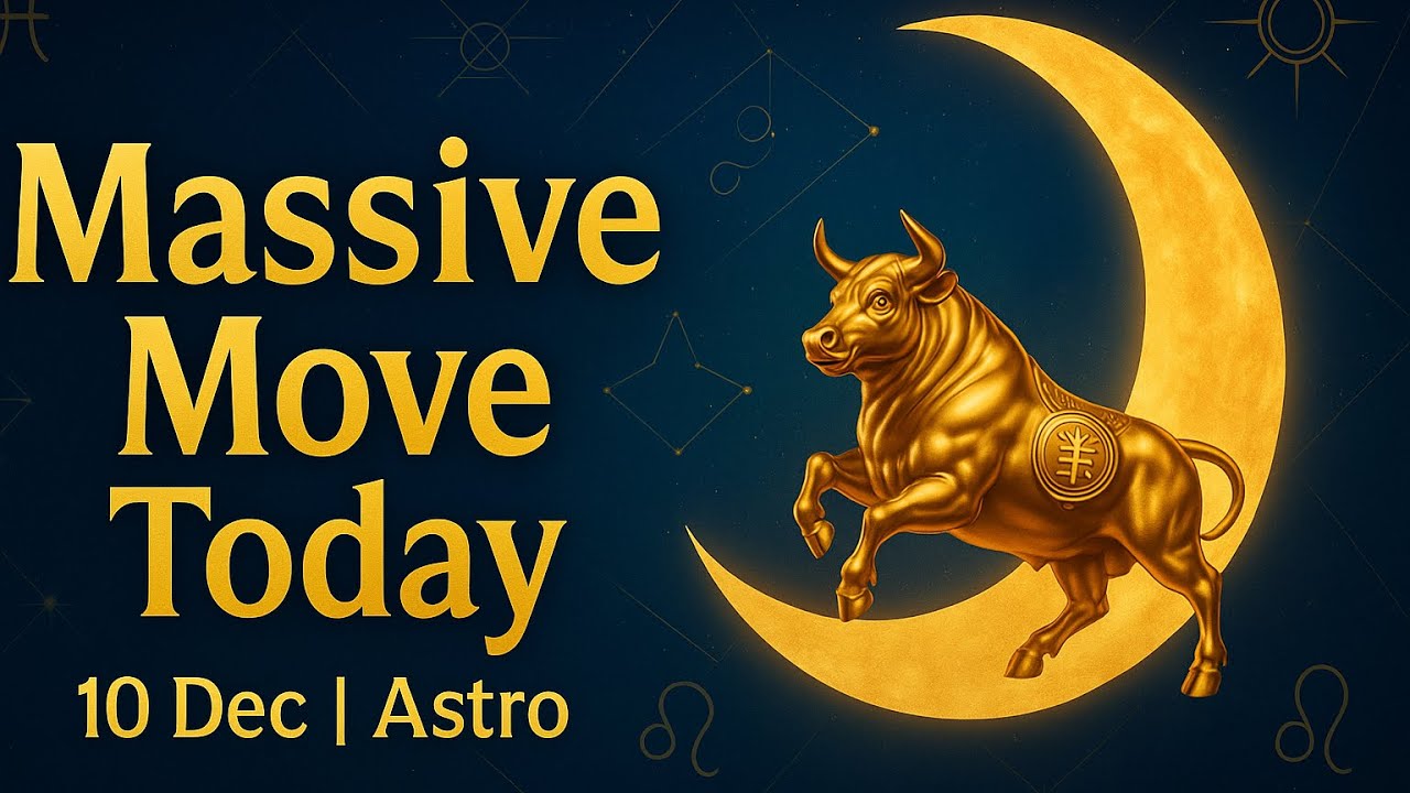 Massive Move Today | 10 Dec Astro Prediction - YouTube