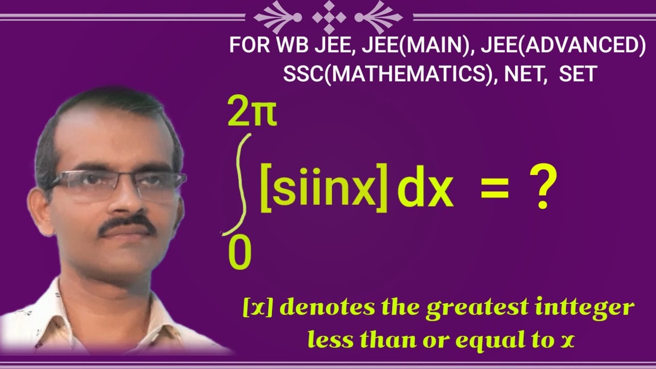 Definite integral of greatest intteger function (Box function) - YouTube