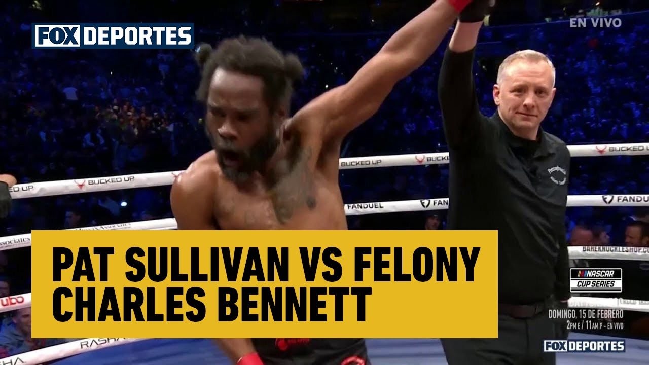 😤 PAT SULLIVAN vs FELONY CHARLES BENNETT, 2 puñetazos clave | PELEA ...