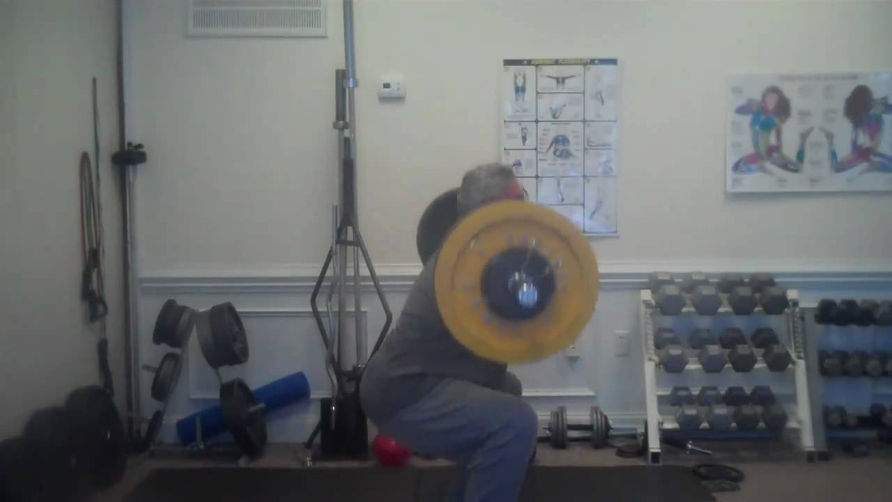 Reality Workouts Randy Long 12/26/10 Clean +Jerk Singles up - YouTube