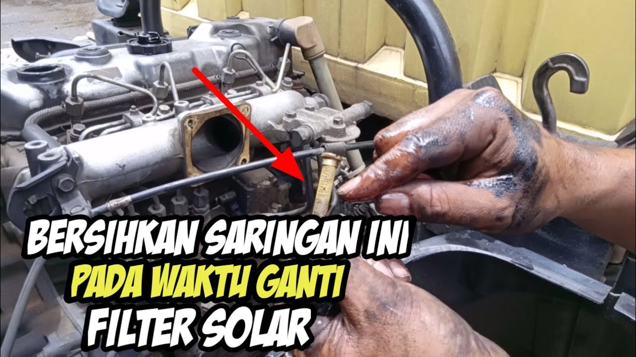 Pasang filter solar dan filter udara | solusi mobil hilang tenaga - YouTube