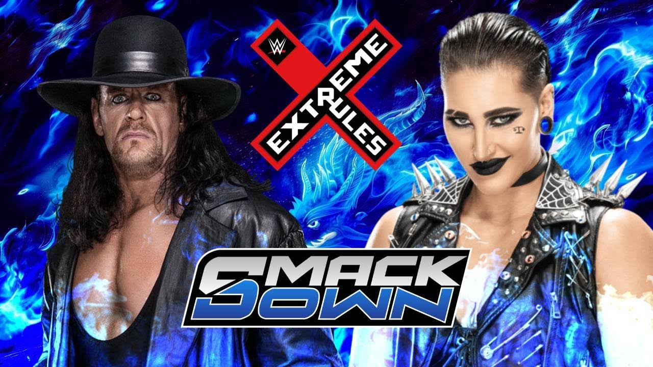 The Undertaker vs Rhea Ripley Full Match WWE Smackdown Extreme Rules ...