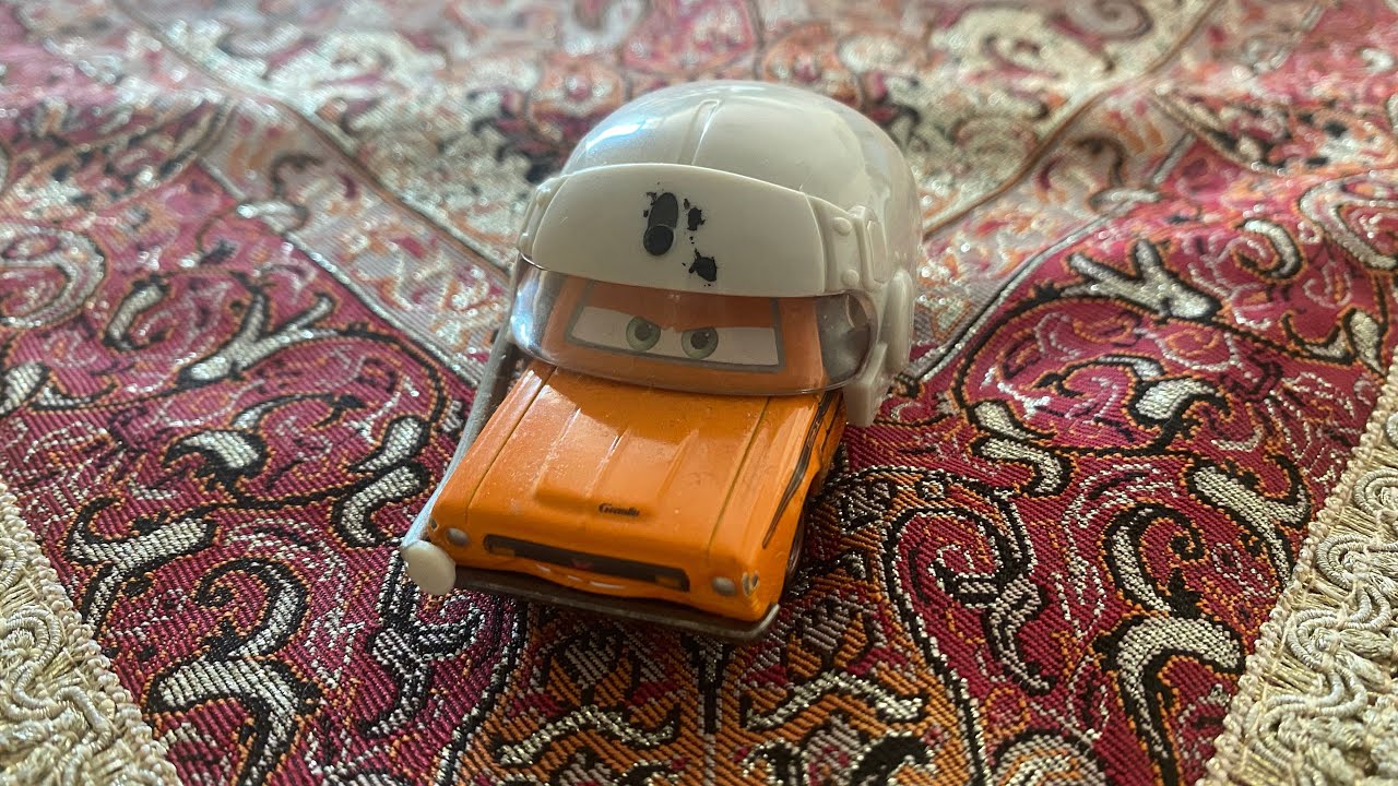 Disney Pixar Cars 2 Diecast Grem With Helmet - YouTube