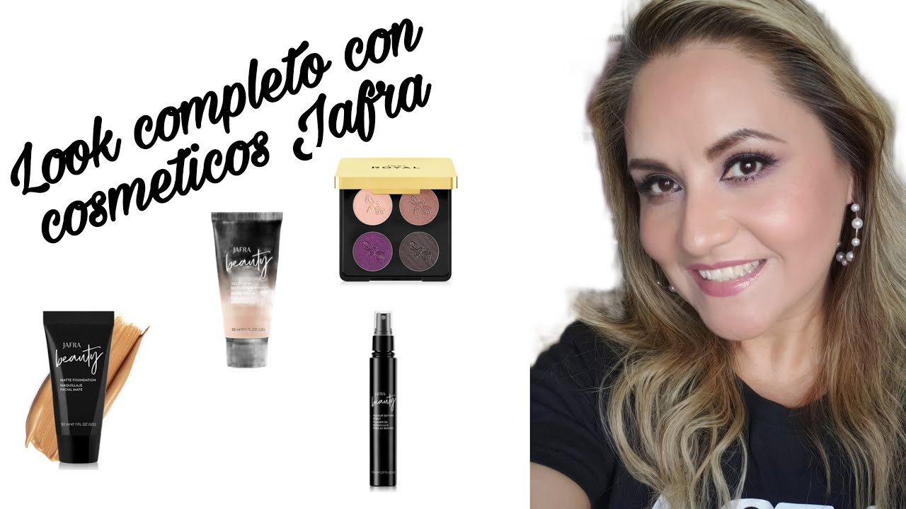 ME MAQUILLO SOLO CON PRODUCTOS JAFRA / PROBANDO MAQUILLAJE NUEVO DE ...